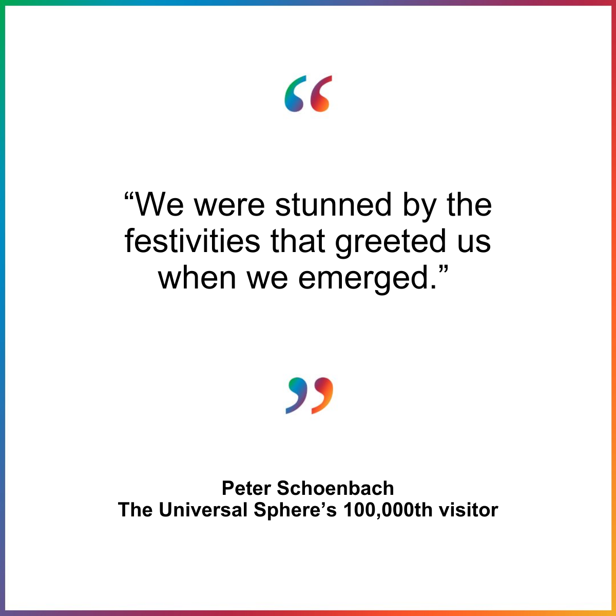 The Universal Sphere™ Celebrates 100,000 Visitors | Comcast ...